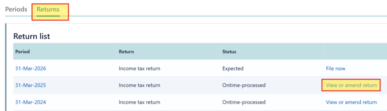 How to Download your Tax Return IR3 or IR4 from the IRD Website | Twine ...